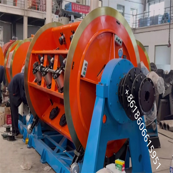 수동 로딩 바빈 시스템으로 와이어 생산을 위한 딱딱한 스트랜딩 기계 630/6+12+24